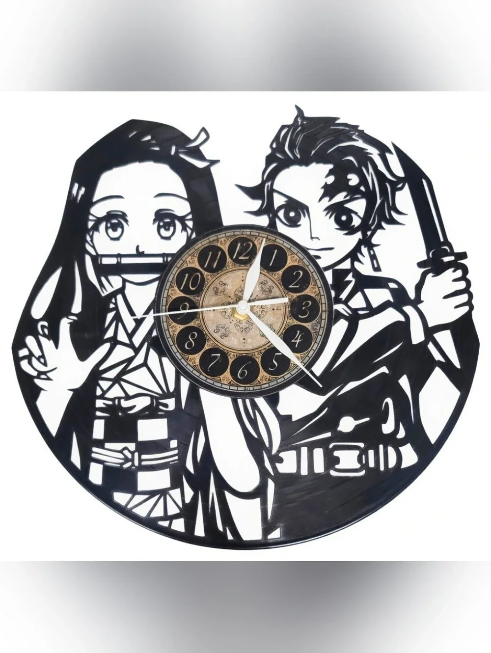Handmade | Wall Decor | Dragon Slayer Vinyl Record Clock | Poshmark